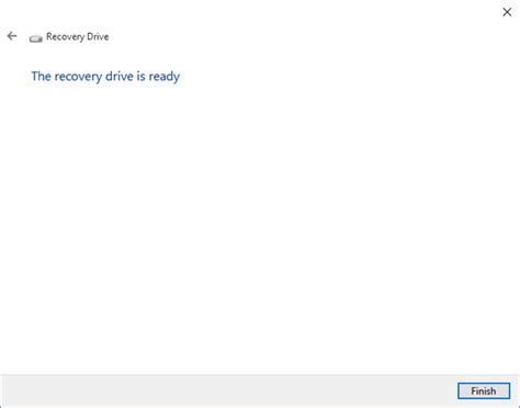 Windows 10 Create And Use A Usb Recovery Drive Password Recovery