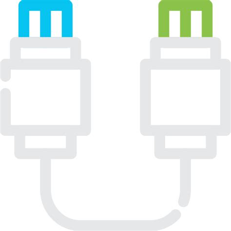 Usb Connection Generic Color Outline Icon