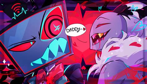 Hazbin Hotel Vox X Valentino Daddy By Cprkaaroo On Deviantart