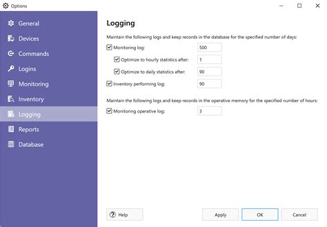 Algorius Net Viewer Manual Monitoring Log