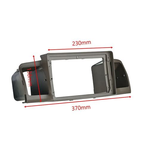 9 Inch Car Fascia For Toyota Corolla Ex 2007 2din Grandado