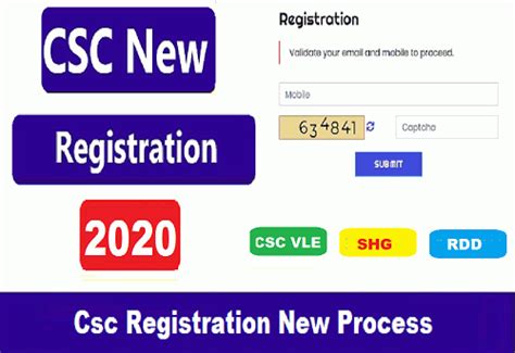 New Csc Online Registration 2020