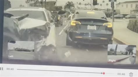 Bmw Crashing Head First Into Six Cars Caught On Multiple Cams Carscoops