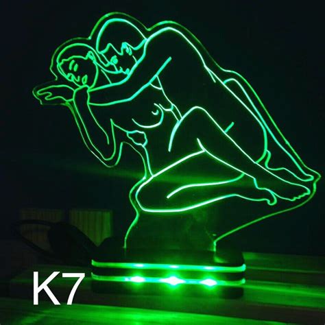 Personalized 3 D Lamp Sex Position Lamp Erotic T Erotic Home T
