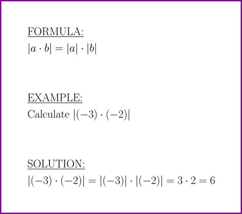 Modulus Of A Times B Formula And Example Lunlun Com