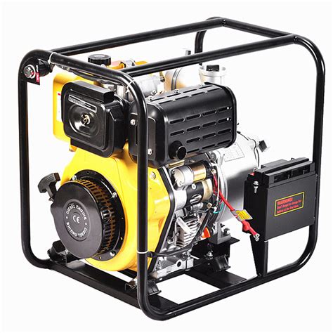 3 Inch High Pressure Diesel Water Pump With Big Fuel Tank Price