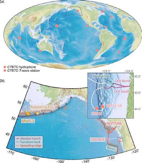 Figure 1 From Ocean Bottom Distributed Acoustic Sensing For T Wave