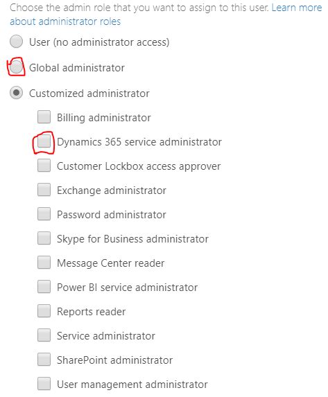 Microsoft Dynamics 365 Global Vs Service Vs System Administrator Uk365guy Malla Reddy