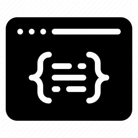 Web Programming Software Development Application Coding Code Editor Icon Download On