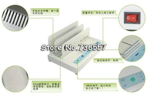 A4 Size Thermal Binding Machine Electric Binder Me Vicedeal