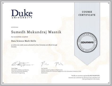 Sumedh Wasnik On Linkedin Coursera Datascience