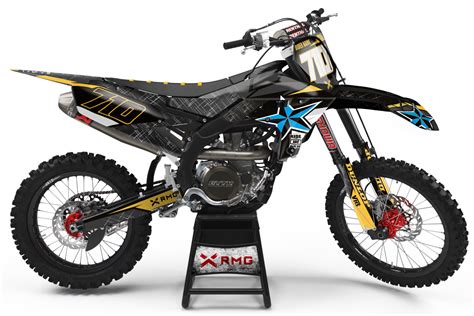 Наклейки для кроссового мотоцикла STAR DESIGN - RMG