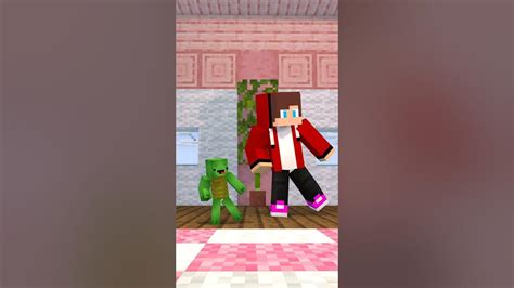 Jj Mikey And Jj Sis Do Rat Dance Maizen Minecraft Animation Shorts Youtube