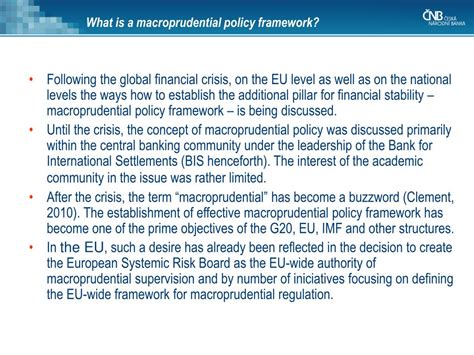 PPT Procyclicality And Macroprudential Policy Framework PowerPoint Presentation ID 3596587