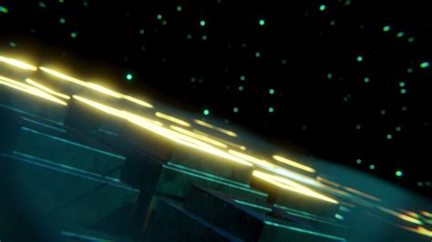 3d Render Seamless Animation Of Abstract Futuristic High Tech Armored Computer Generated