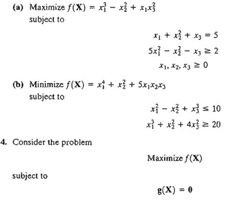 Inequality Constraints Karush Kuhn Tucker KKT Conditions