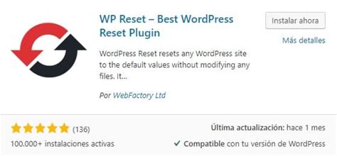 Wp Reset Plugin Para Reiniciar Tu Wordpress Rafa Labrador