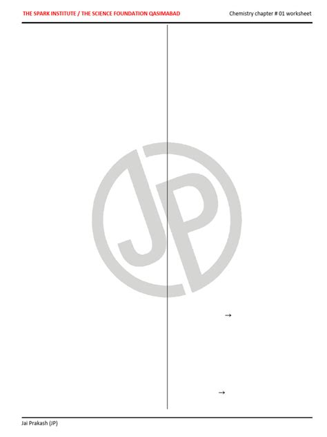 Xi Chapter 01 Pdf Stoichiometry Mole Unit