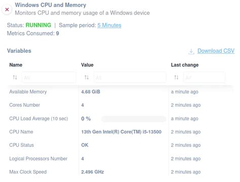 Windows Os Monitoring