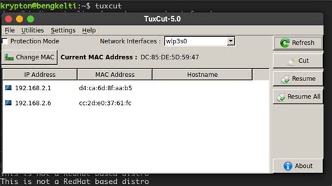 Cara Install Tuxcut Netcut Pada Debianubuntu Linux Bengkel Ti