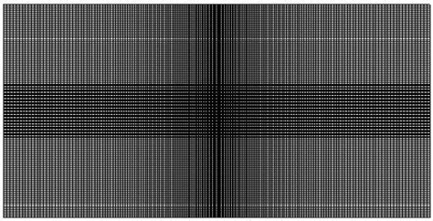 Non Uniform Structured Grid Used For The Computation Of The Problem Download Scientific Diagram