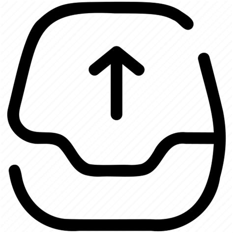 Outbox Arrow Upload Email Up Uploading Mail Icon Download On Iconfinder