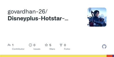 Github Govardhan 26disneyplus Hotstar Clone