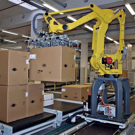 Automatic Pallet Lifter Sheet Palletizer Robot 4 Axis 6 Axis Industrial Robots Collaborative