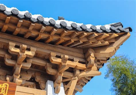 4개의 Chinese Dougong Bracket System 이미지 스톡 사진 3d 오브젝트 벡터 Shutterstock