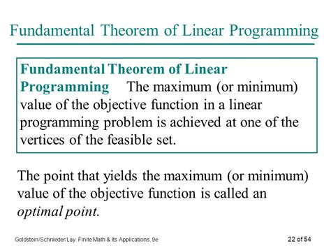 Fundamental Theorem Of Lpp Mathematics Notes For W B C S Exam