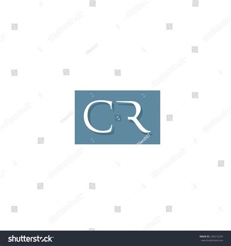 C R Initials Vector Logo Stock Vector Royalty Free 236512234 Shutterstock