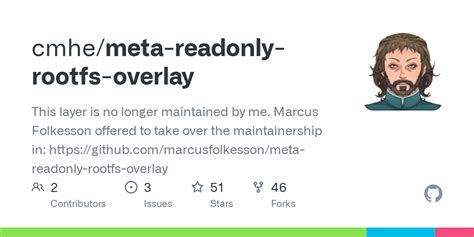 Github Cmhe Meta Readonly Rootfs Overlay This Layer Is No Longer Maintained By Me Marcus