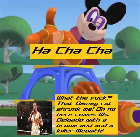 Mortimer Mouse Shrinks Dwayne The Rock Johnson By Theshadowsega75 On Deviantart