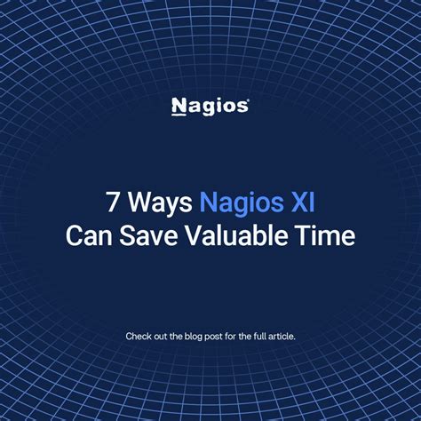 Discover The 7 Reasons Why Nagios Xi Might Just Be Your Companys Ultimate Time Saver In Ways