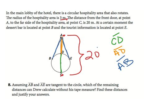 Unit 4 Test 1 Question 8 Math Geometry Circles Showme