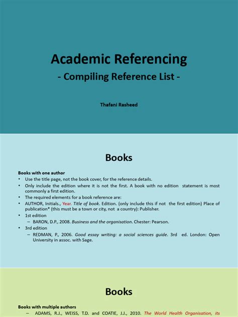 Havard Referencing Compiling Reference List Pdf Written Communication Publishing