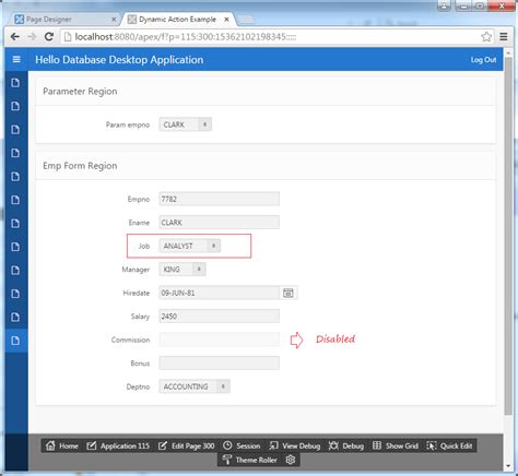 Oracle Apex Dynamic Action Tutorial With Examples