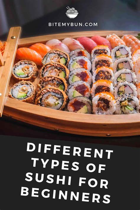 Types De Sushi Les Sushis Pour Débutants Les Bases à Connaître Daookn