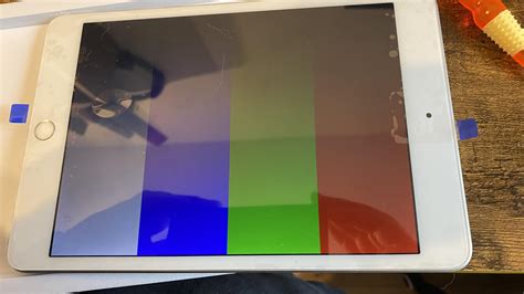 Ipad Mini Shows Screen Test After Screen Repair Ripad