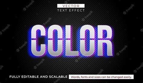 Premium Vector Editable Text Effect