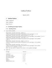Installing And Importing Python Libraries A Step By Step Guide Course Hero