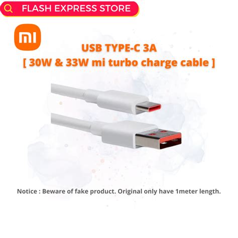 XIAOMI PRODUCT 3A CABLE 6A CABLE TYPE C EARPHONE TYPE C EARBUDS MALAYSIA READY STOCK