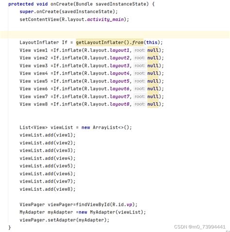 安卓ViewPager基础教程实现滑动页面切换 CSDN博客