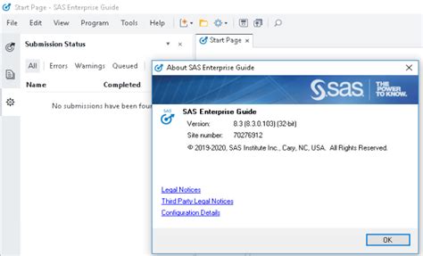 Eg 8 3 Does Not Show Updates E G To 8 4 Sas Support Communities