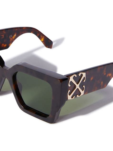 Catalina Sunglasses In Brown Off White™ Official Jp