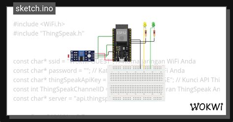Sensor Ldr Miranda Thingspeak Wokwi Esp32 Stm32 Arduino Simulator