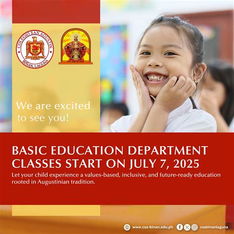 Colegio Classes For Our Preschool Learners At Colegio San Agustin