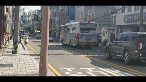 부산시내버스 금정구 부곡동 금정세무서 정류소 Youtube
