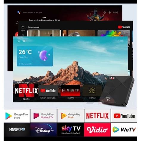 Jual Tv Box M96 Android Tvbox Mini Q3 Ram 2gb Rom 16gb Android 9 Wifi 2 4g Shopee Indonesia