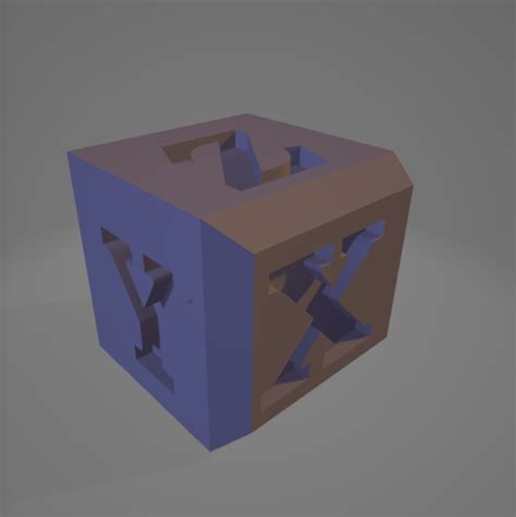 Reimagined Test Cube By Giobby66 Download Free Stl Model